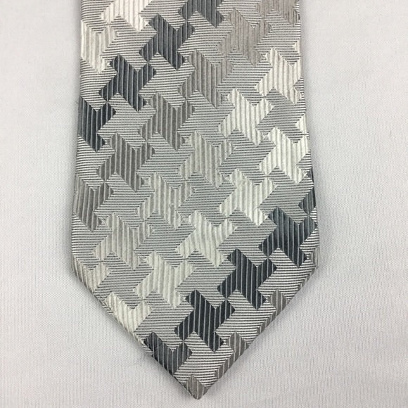 BCBG | Accessories | Bcbg Fancy Metallic Hand Sewn Necktie Nwt | Poshmark